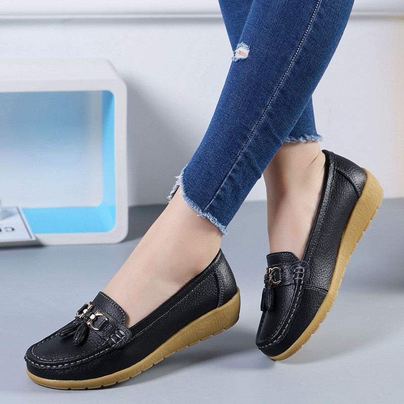 [JINTOHO] [14 Colors] Kasut Perempuan Women's Fashion Loafers Ready ...