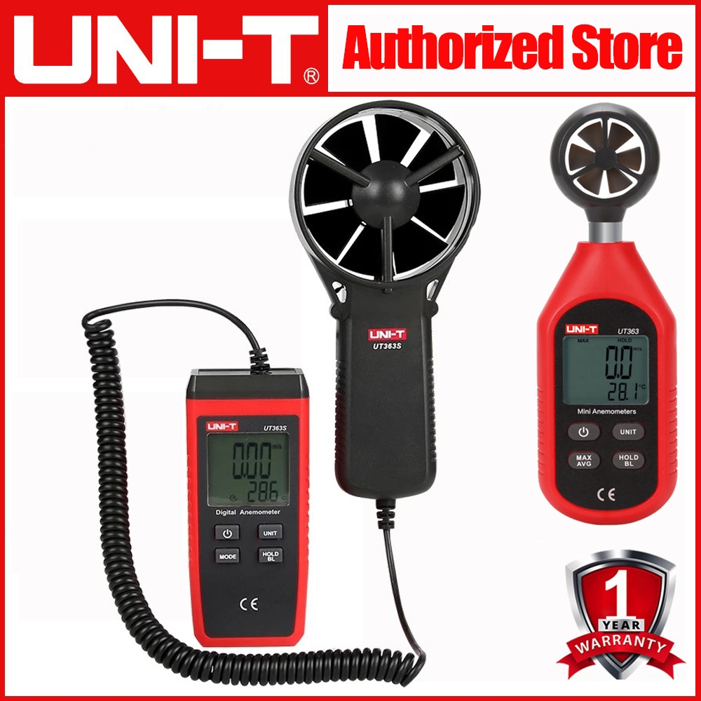 UNI-T UT363S UT363 UT363BT Digital Anemometer Wind speed Wind ...