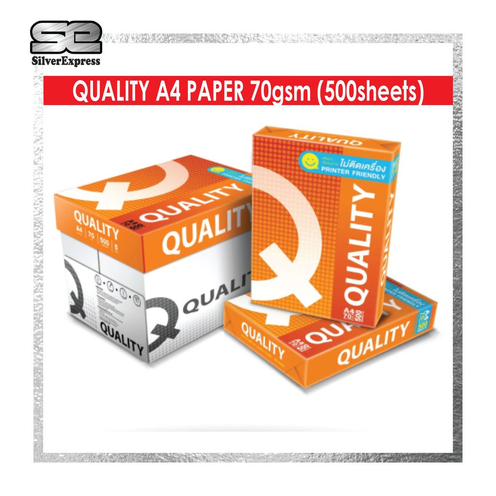 QUALITY A4 PAPER 70gsm | Shopee Malaysia
