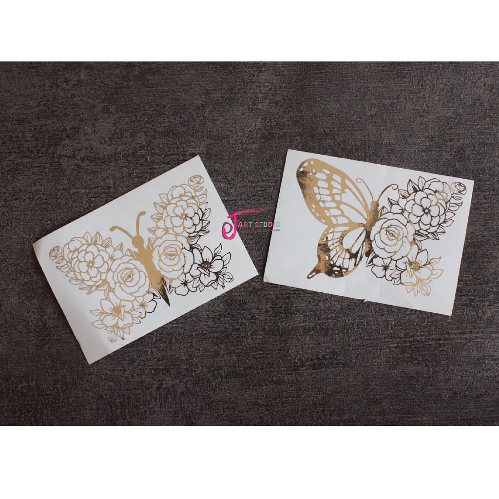 Sticker decal Butterfly/ sticker waterproof/single layer (Part II ...