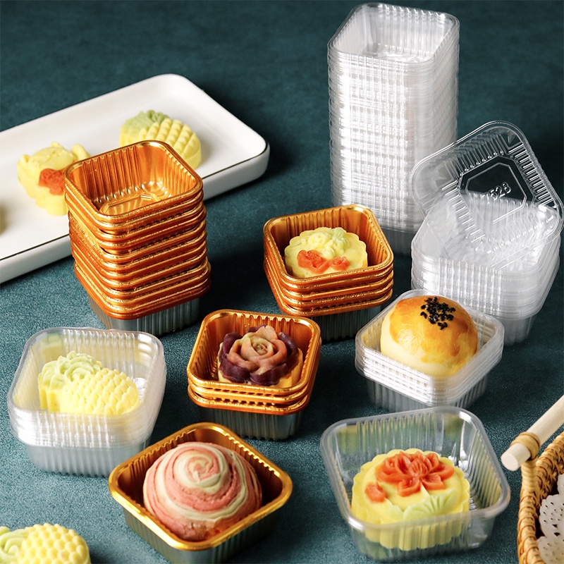 Mooncake Tray 50pcs 月饼托 50g / 63-80g / 100g / 125g / 150g / 180g / 200g ...