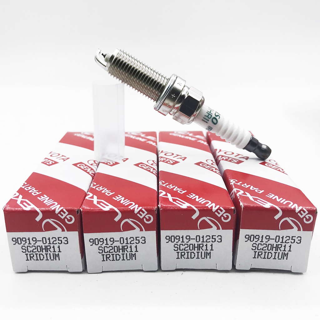 New Original 90919-01253 SC20HR11 （4pcs）Spark Plug For Toyato Yaris RAV ...