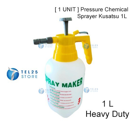 [ 1 UNIT ] Pressure Sprayer Kusatsu 1L Planter Mist Chemical Portable ...