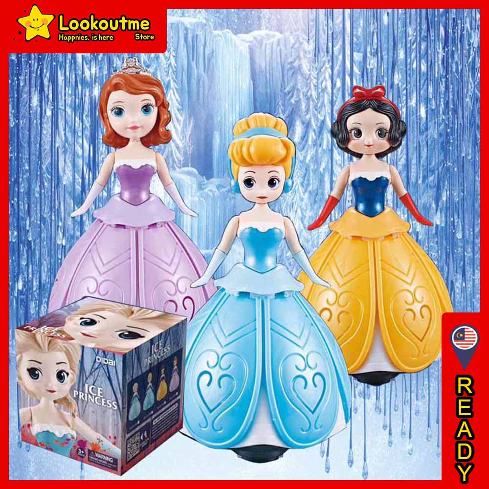 ultraman Snow White Princess Sophia Princess Fairy Rilla Spinning Dance ...