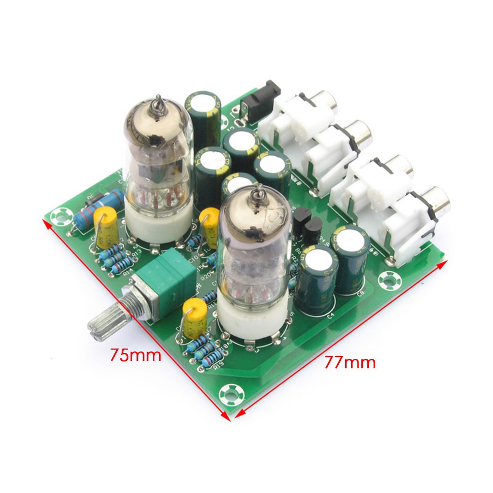 6J1 Tube Preamp Amplifier Board Pre-Amp Headphone Amp 6J1 Valve Preamp ...