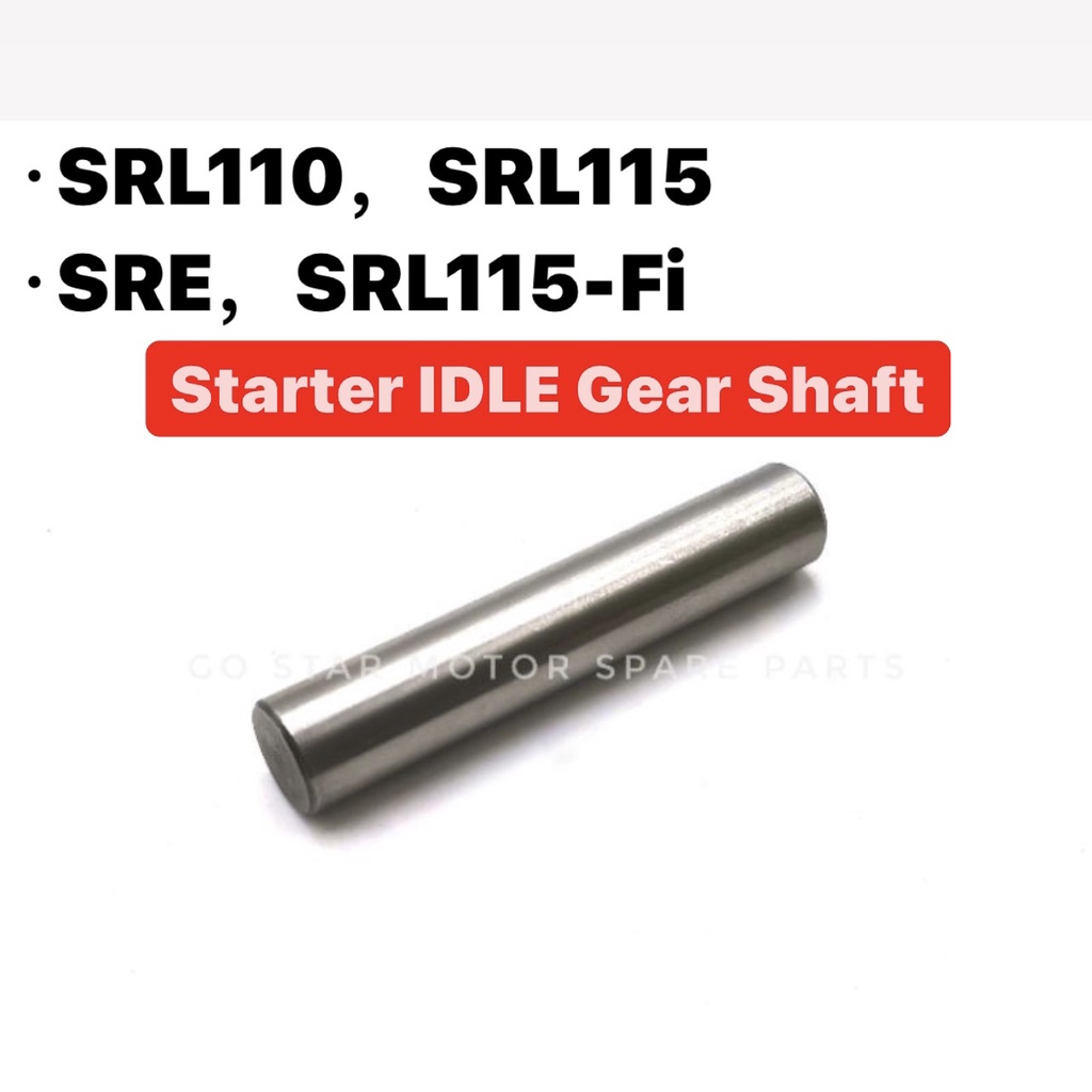 YAMAHA SRL STARTER IDLE GEAR SHAFT (OE) SRL110 LAGENDA110 SRL LAGENDA ...