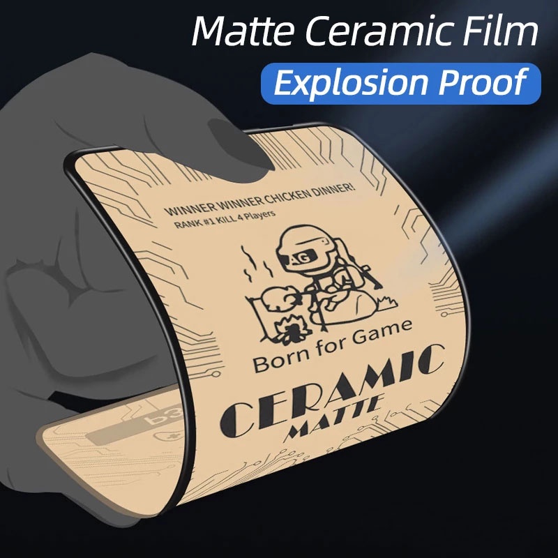 Ceramic Matte Tempered Glass For VIVO Y100 Y19s Y28 Y28s Y27s Y18 Y18s ...