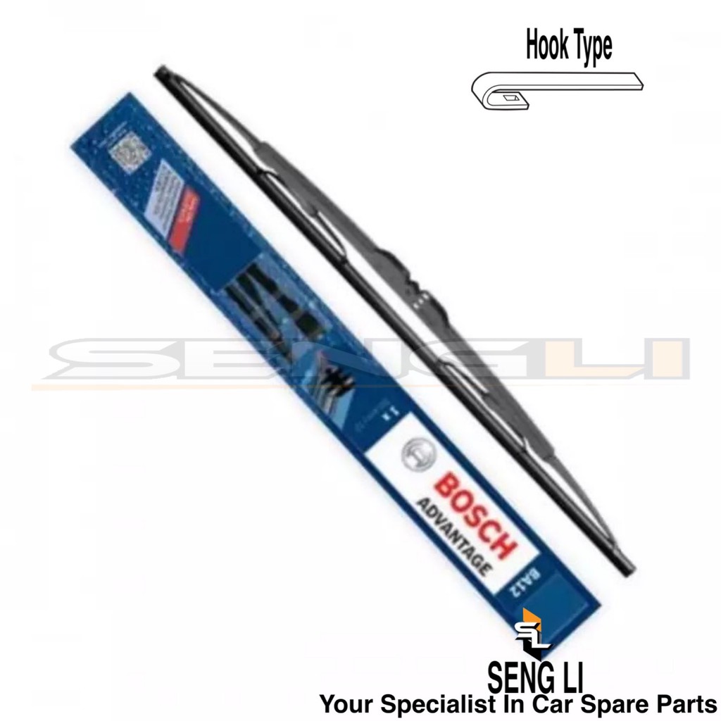 BOSCH WIPER HOOK TYPE 1PC -BA12/BA14/BA16/BA17/BA18/BA19/BA20/BA21/BA24 ...