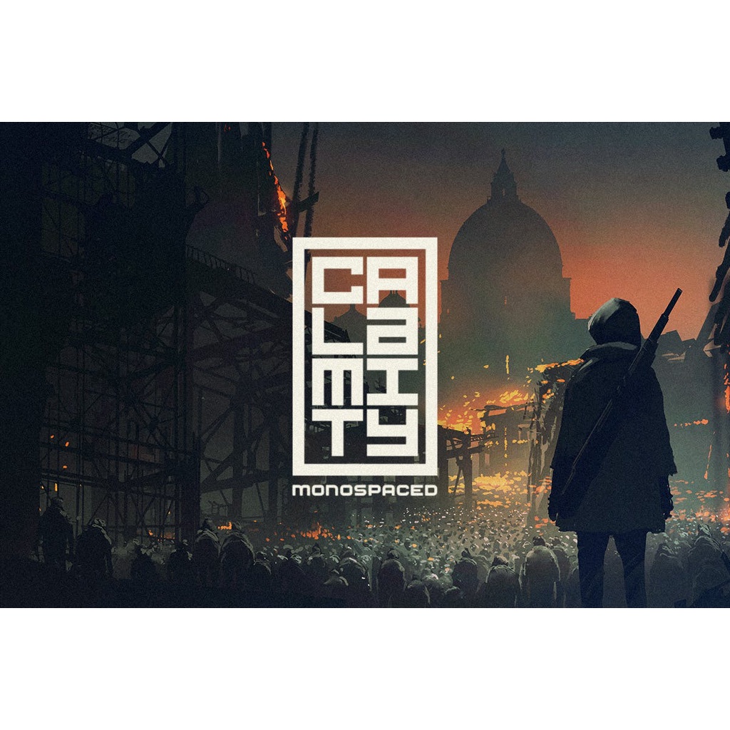 Premium Paid Fonts - Calamity Typeface | Shopee Malaysia