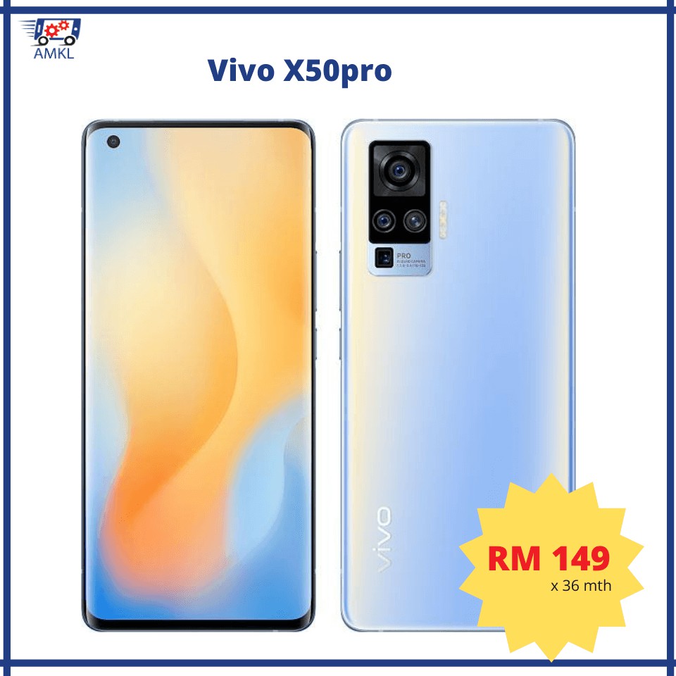 Ansuran Mudah KL- Vivo X50pro (8+256gb) (Dari RM 149/bln) | Shopee Malaysia