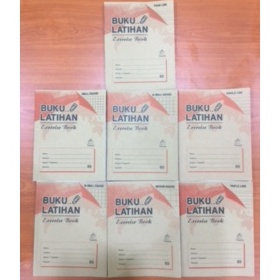 80 Page Buku Latihan School Exercise Book / Sekolah Buku Latihan / Buku ...