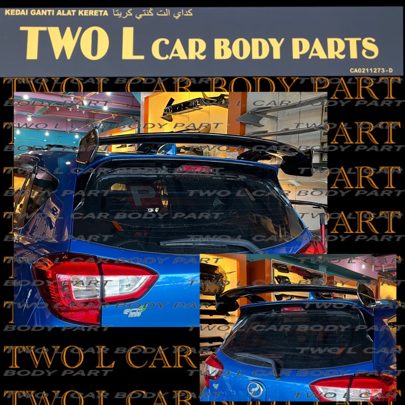 MYVI MG3 mz spoiler (add on oem spoiler) | Shopee Malaysia