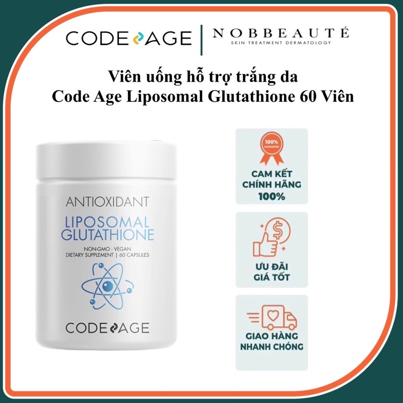 [Genuine Product] Code Age Liposomal Glutathione whitening support oral ...