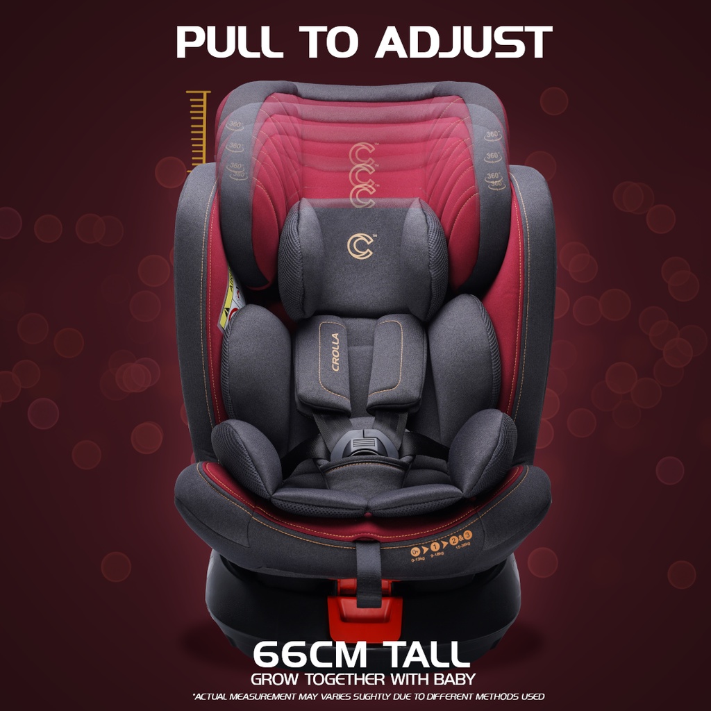 Mamaland Crolla Nex360 ISOFIX Car Seat 360° Spin/Crolla Nexus ...