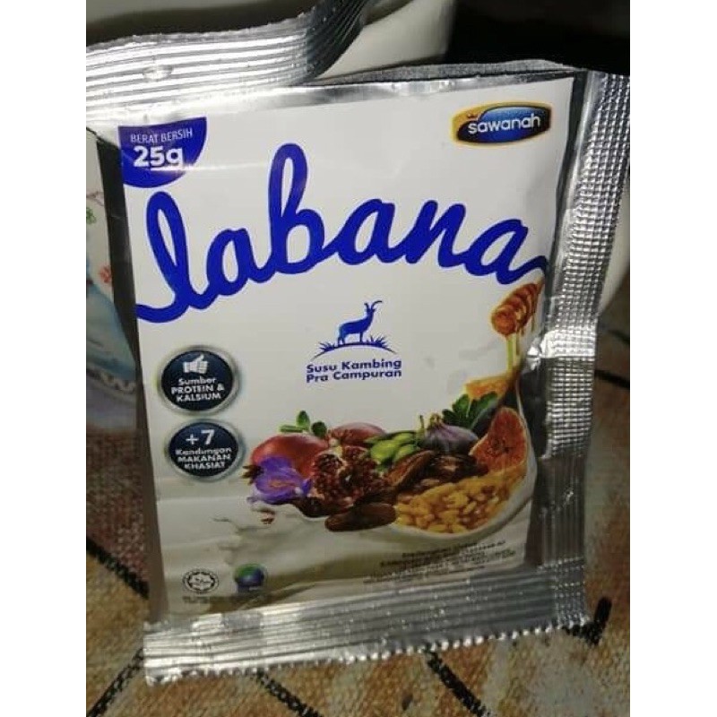 LABANA Susu Kambing SAWANAH 25gm | Shopee Malaysia