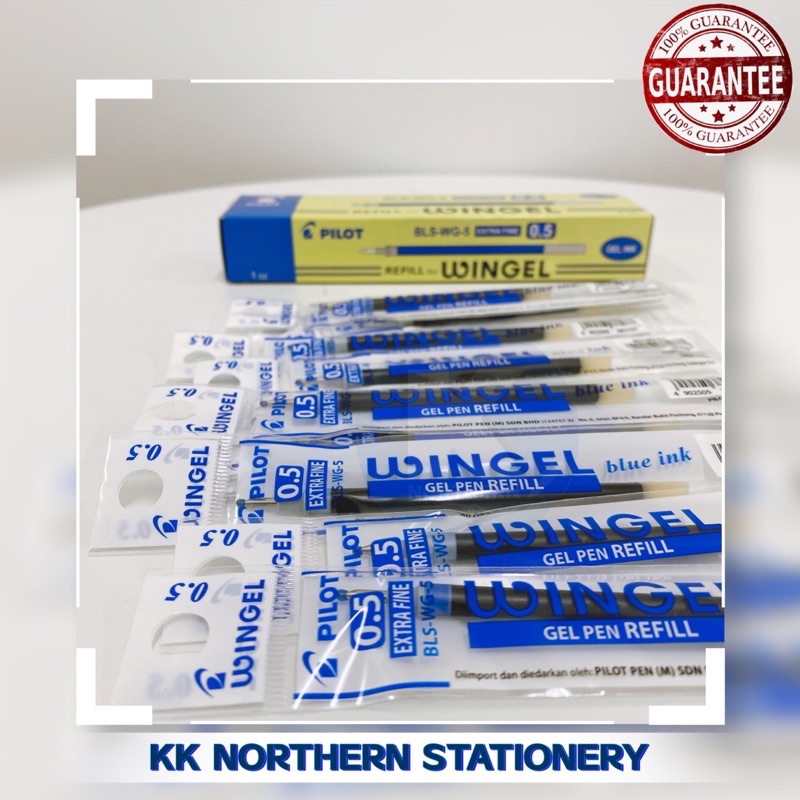 [1 PCS] Pilot Wingel Pen Refill 0.5MM 0.7MM Black Blue Red G1 Pilot ...