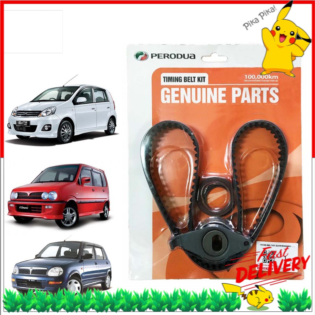 PERODUA TIMING BELT KIT KENARI KELISA VIVA 850 1.0 MYVI 1.0 GENUINE ...