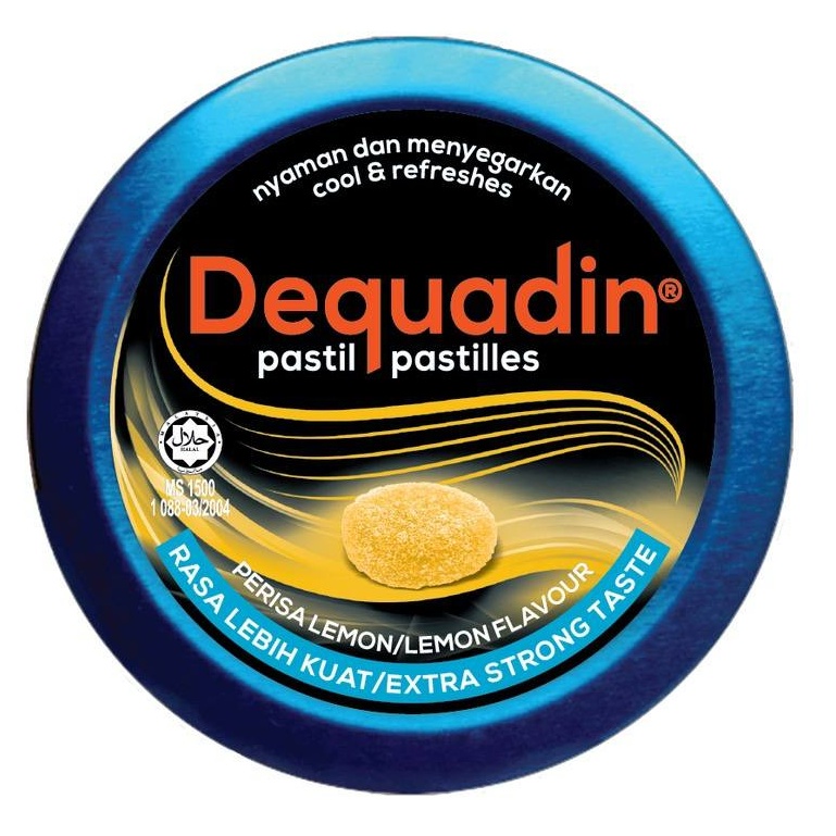 Dequadin Pastilles 46g/50g (Lemon/Himalayan Salt & Lemon/Menthol/Extra ...