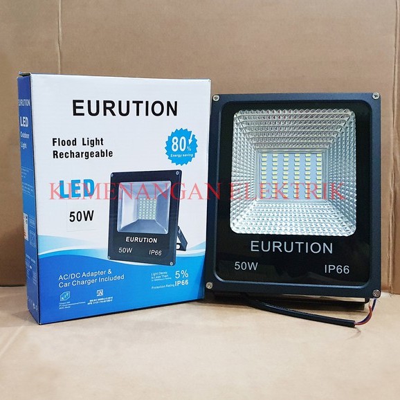 Led SPOTLIGHT SMD 50 WATT 50 W EURUTION FLOOD LIGHT LED 50W 50WATT 220V ...
