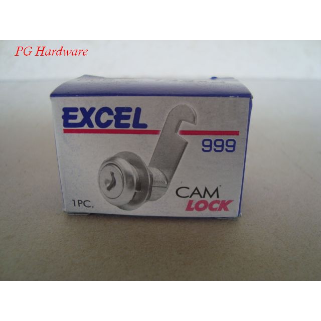 EXCEL 999 Cam Lock ( Nickel ) | Shopee Malaysia