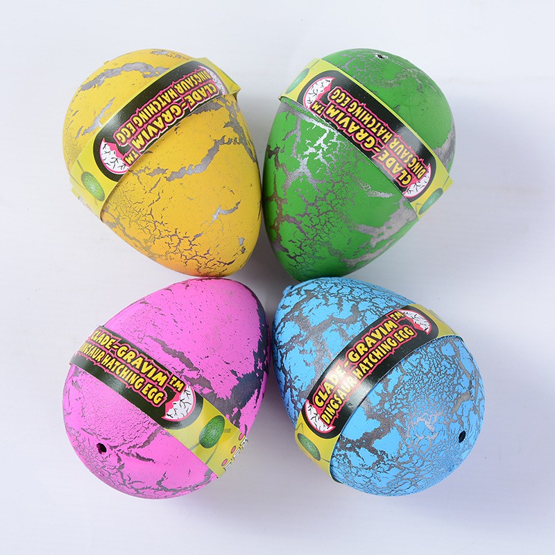 4PCS With box Magic Growing Dinosaur Eggs Large Size Water Growing ...