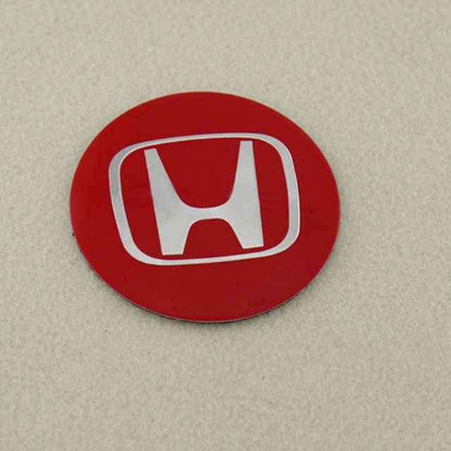 4 x Sticker Logo Tayar Honda / 4 x 65mm Mugen Power Honda Logo Wheel ...