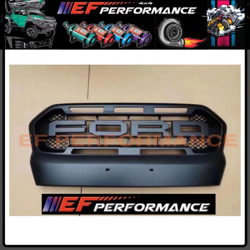 FORD RANGER T7 2015 - 2018 Front Grill FORD word ( RAPTOR Design ...