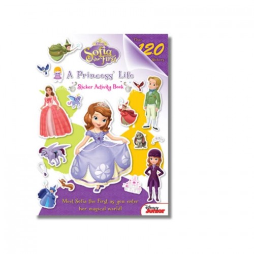 Sofia the First Sticker Activity Book (Magic Lesson / A Princess' Life ...