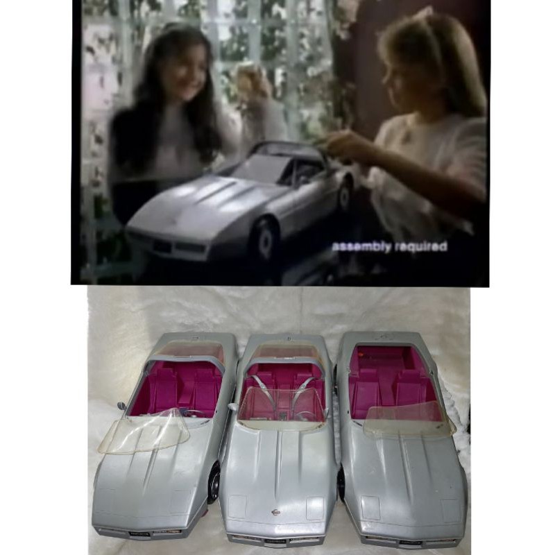 Vintage 1983 Mattel Barbie Silver Vette Corvette Car | Shopee Malaysia