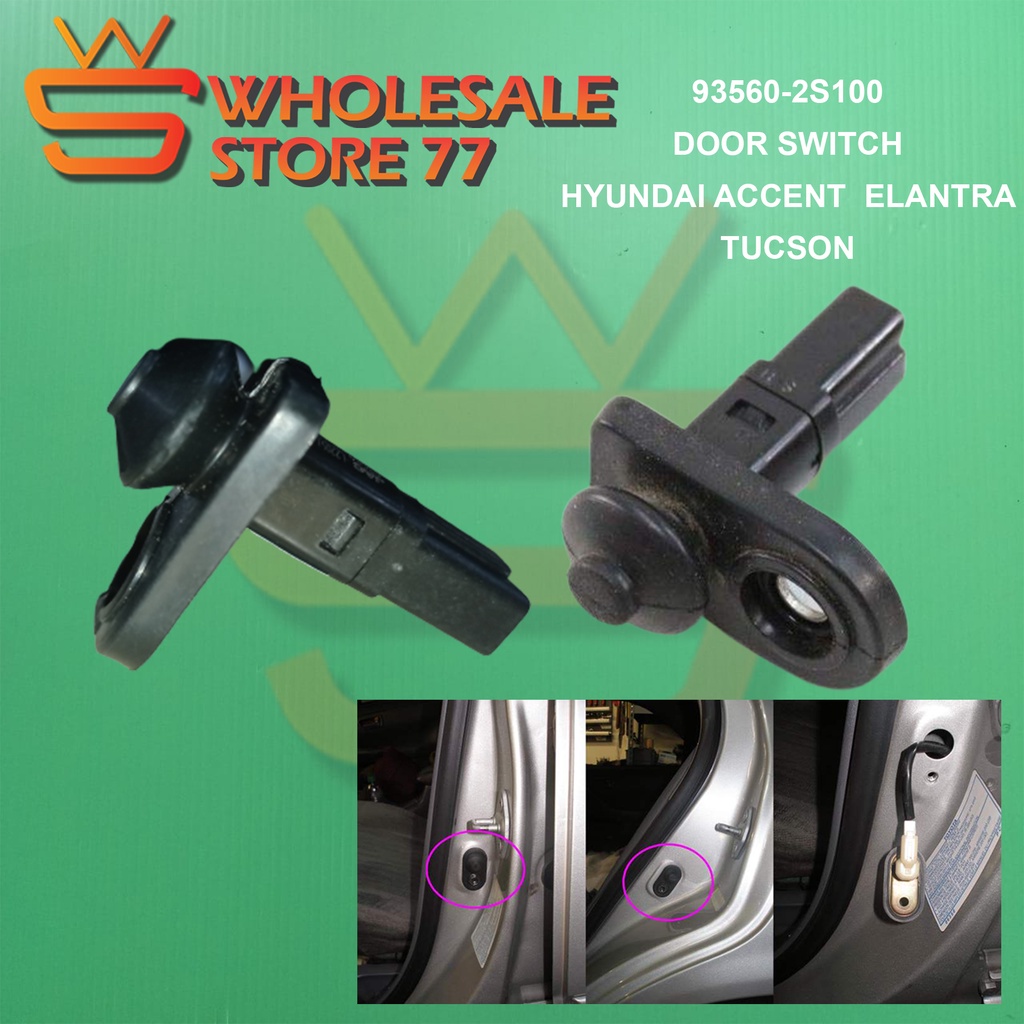 WHOLESALESTORE77 HYUNDAI DOOR SWITCH ACCENT ELANTRA TUCSON 93560-2S100 ...