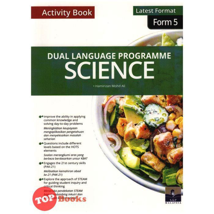 [2021] Dual Language Science Activity Book Form 5 KSSM | Shopee Malaysia