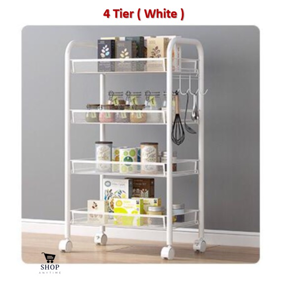 Multi-functional Storage Rack with Full Metal | Kitchen Rack | Utility ...
