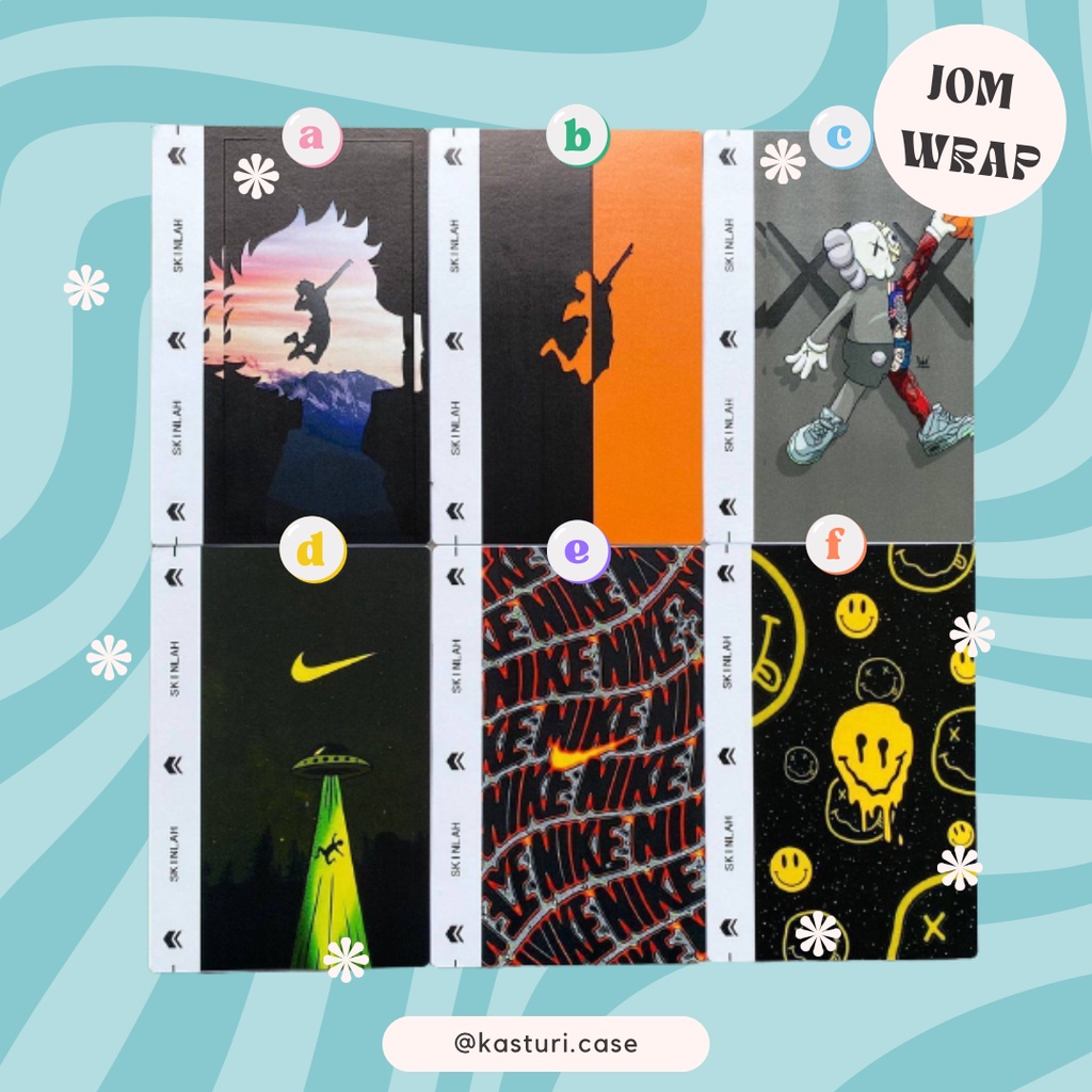 JOM WRAP WITH US BACK STICKER FOR ALL MODEL AVAILABLE | Shopee Malaysia