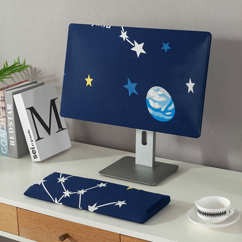 Nordic Style Keyboard Dust Cover Ins Monitor Covers Desktop Computer ...