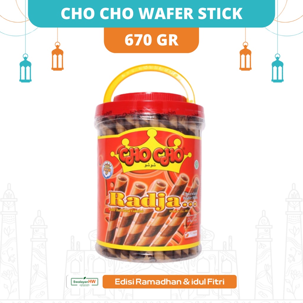 Cho CHO RADJA WAFER STICK CHOCOLATE 670GR | Shopee Malaysia