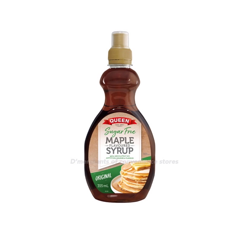 Queen Sugar Free Maple Flavoured Syrup | 355ml | Shopee Malaysia