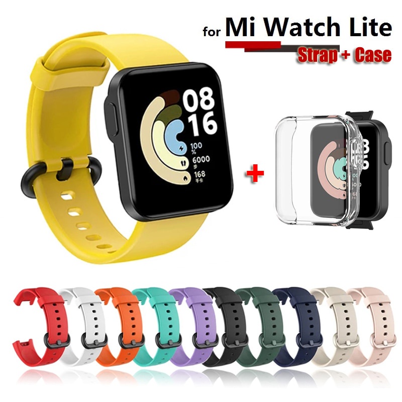 Replacement Strap For Mi Watch Lite Silicone Watchbands Watch Strap For ...