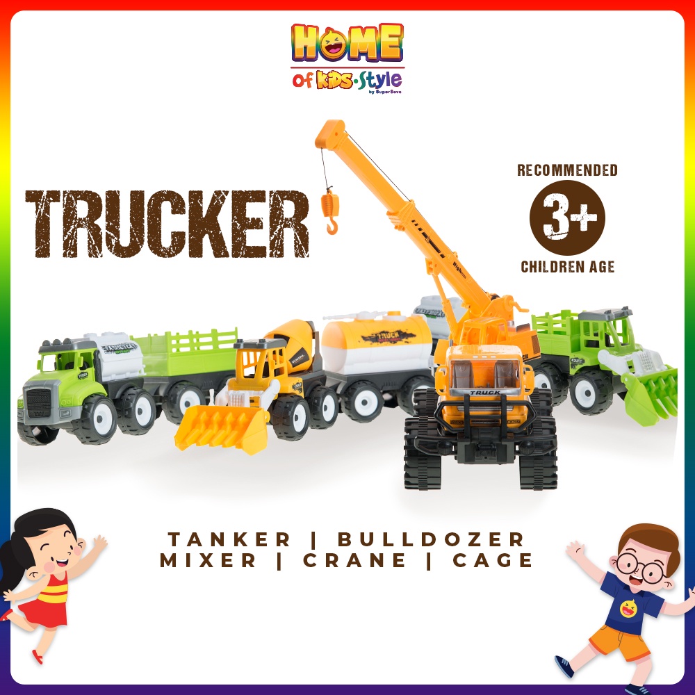 Truck Transportation Lorry Toy Gift Present Lovely Mini Car Set ...