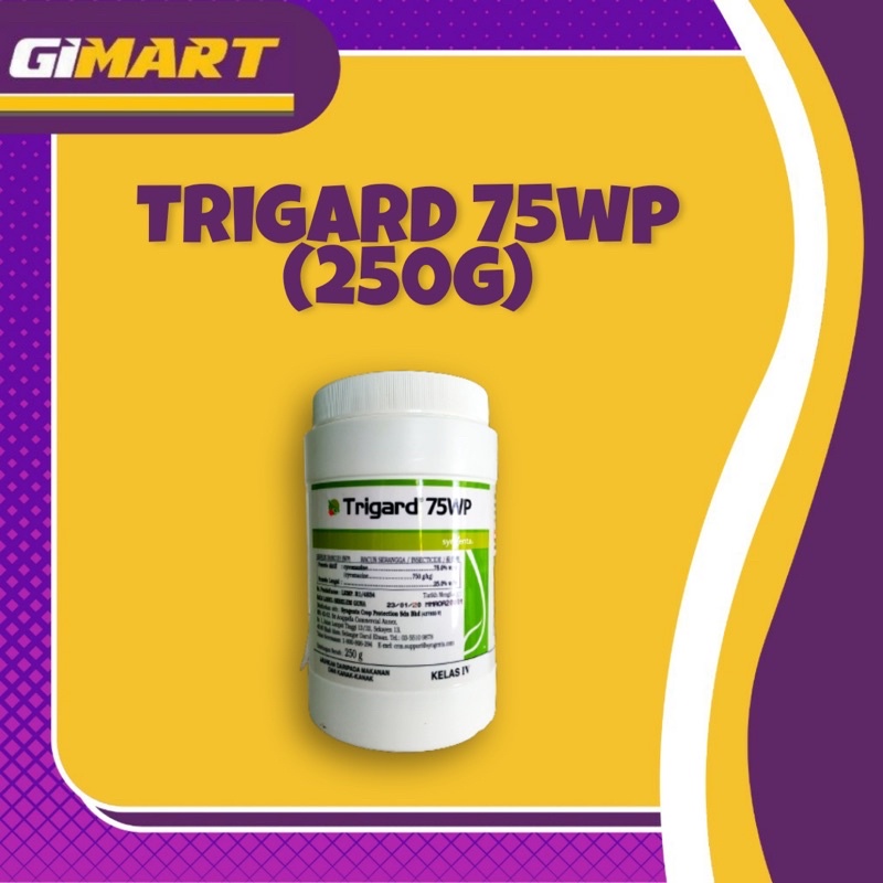 TRIGARD 75WP 250GM CYROMAZINE 75% RACUN SERANGGA ULAT PELOMBONG DAUN ...
