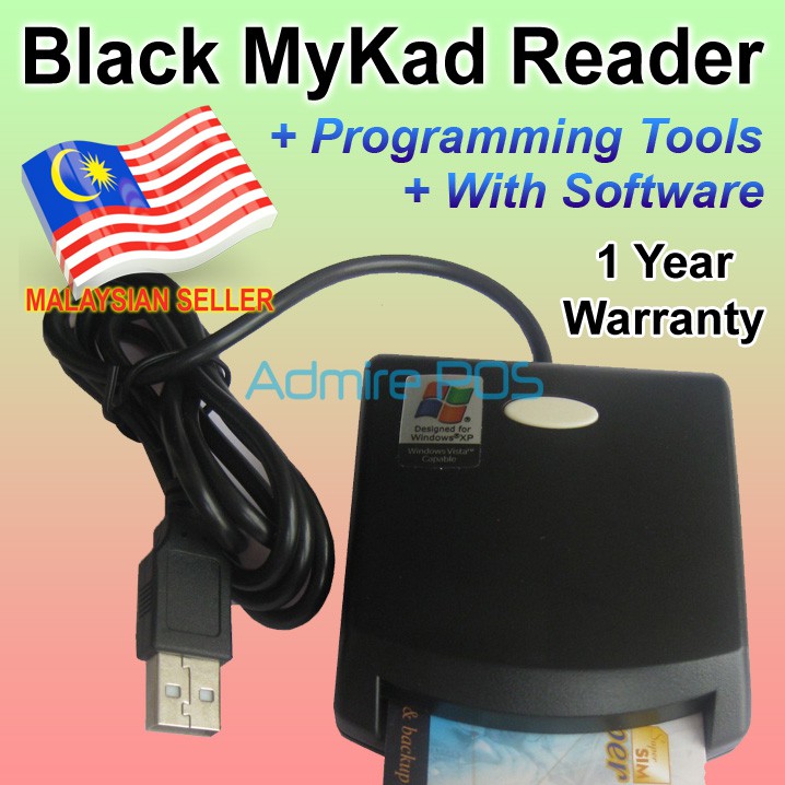 MyKad Reader with Software and Programming Tools - Malaysian NRIC IC ...