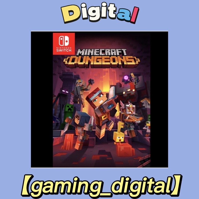 【Nintendo Switch】Minecraft Dungeons (Original Digital download ...