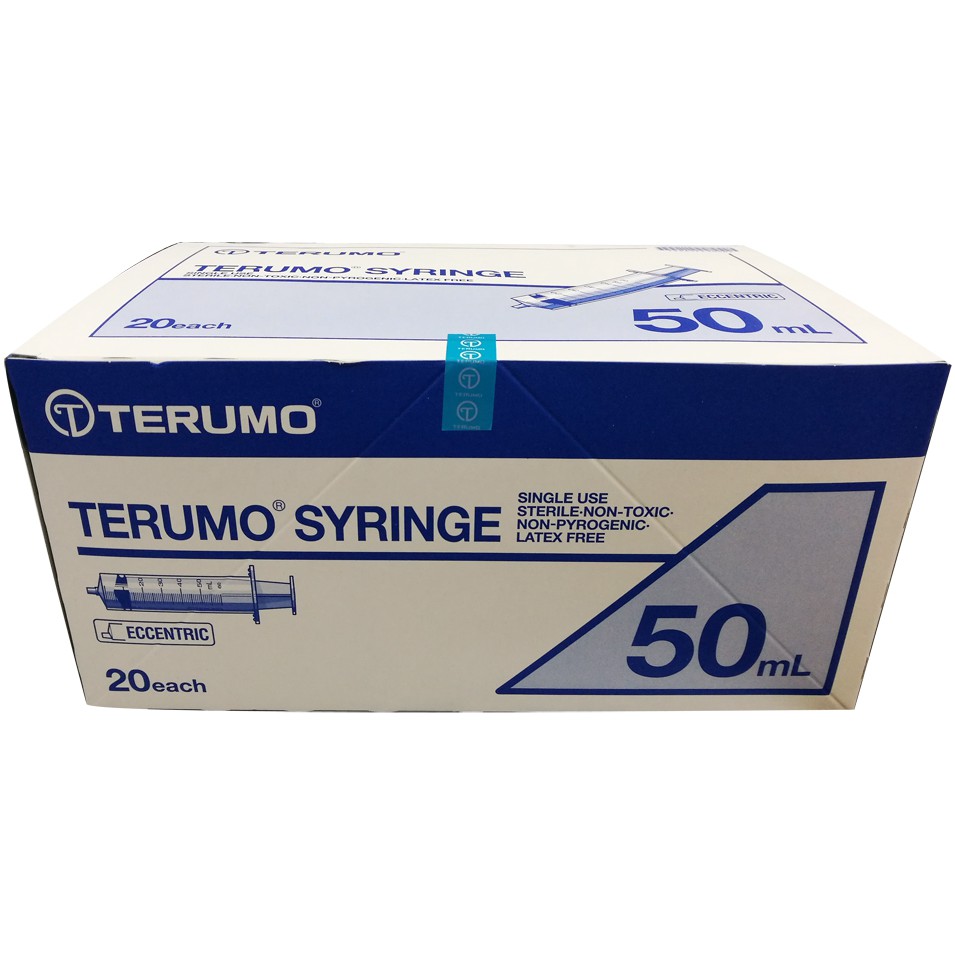 TERUMO SYRINGE 50ML LUER ECCENTRIC | Shopee Malaysia