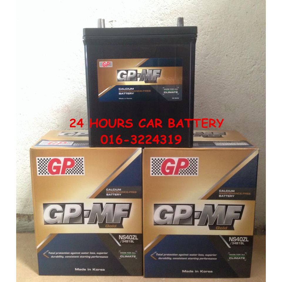 GP MF GOLD NS40ZL (38B19L) CAR BATTERY | Shopee Malaysia