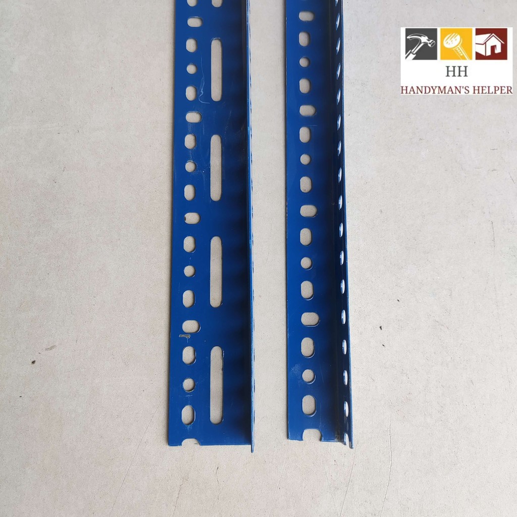 SLOTTED ANGLE BAR BESI RACK LUBANG BESI RACK 万能角铁 | Shopee Malaysia