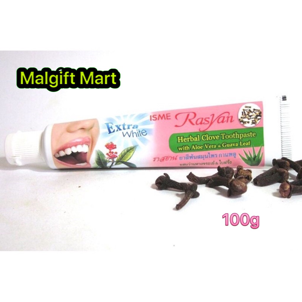 RASYAN HERBAL CLOVE TOOTHPASTE 100g | Shopee Malaysia