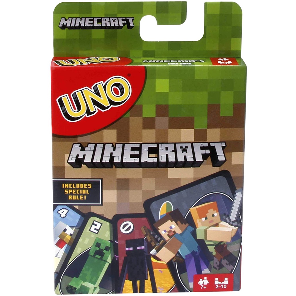 Minecraft game peripheral UNO Yuno card solitaire entertainment and ...