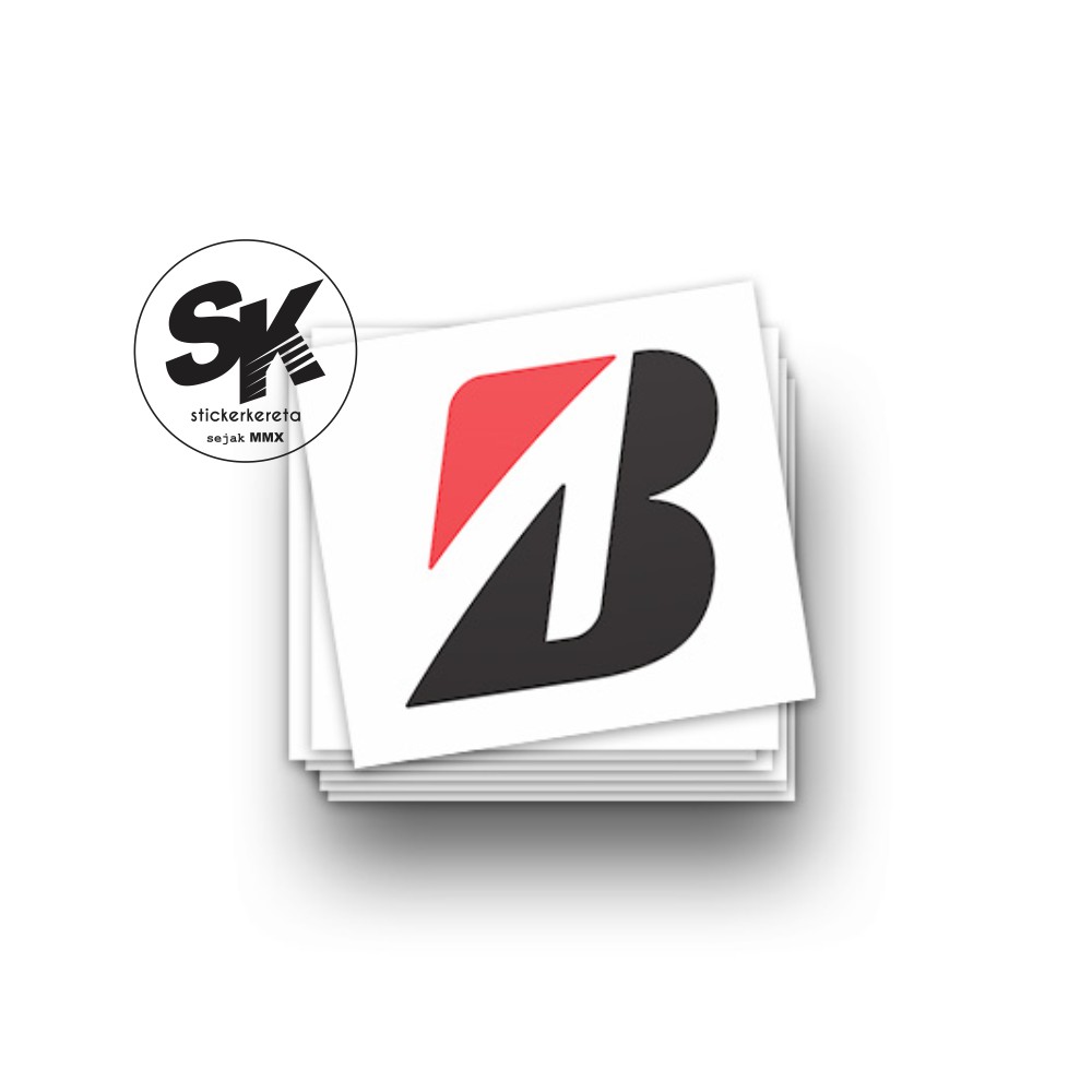 Bridgestone B Logo Sticker Vinyl | Shopee Malaysia