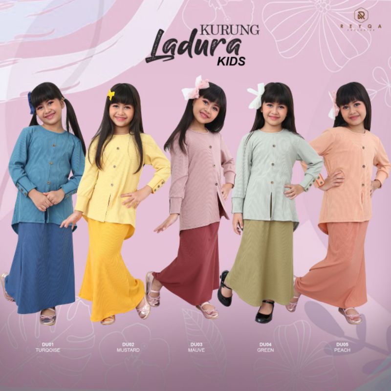 Kurung Ladura | Kurung Kanak Kanak | Reyqa Exclusive | Shopee Malaysia