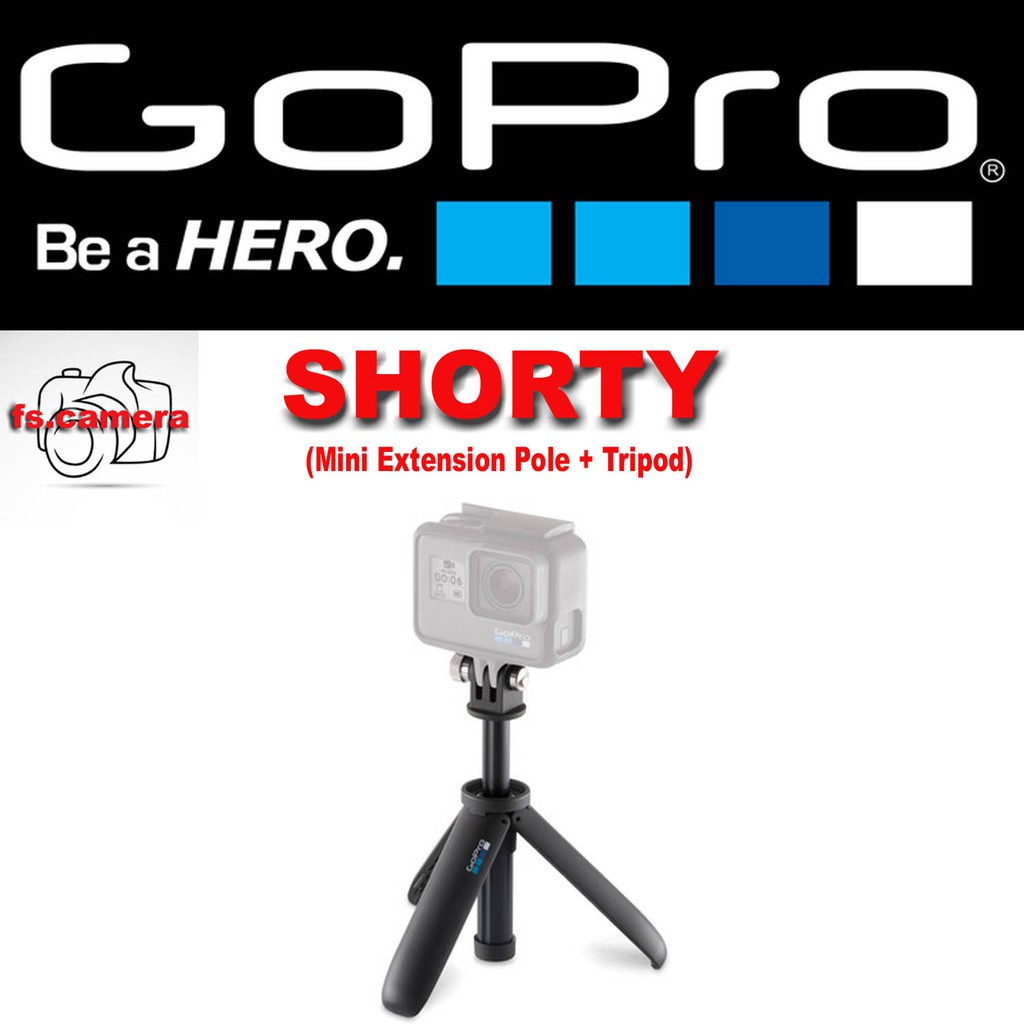GoPro Shorty (Mini Extension Pole + Tripod) ( ORIGINAL FUNSPORTZ ...