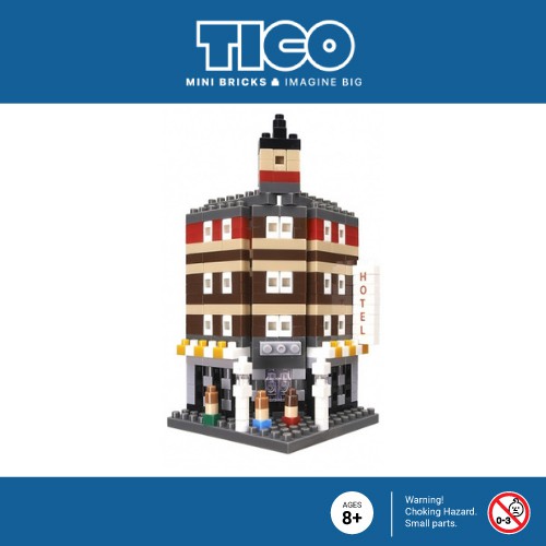 TICO Mini Bricks WEST COWBOY - Hotel Building | CLASSICAL MINI ...